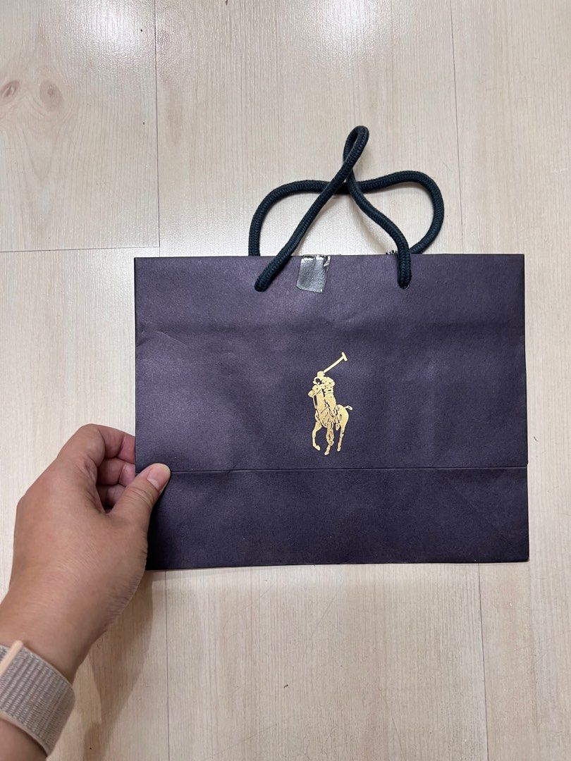 Ralph Lauren Paper Bag, Luxury, Accessories on Carousell