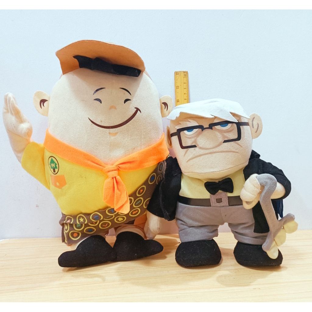 Rare Russel and Carl from the Movie UP Plush Toy, Hobbies & Toys, Toys ...