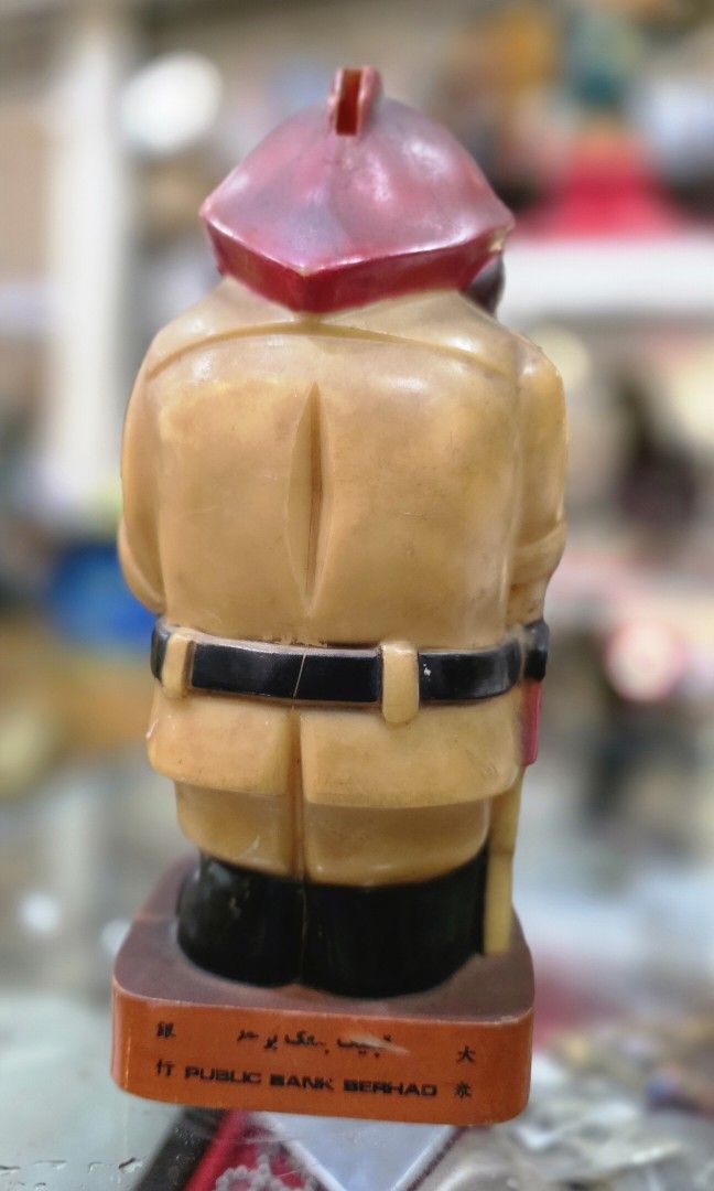 [Vintage] Rare Public Finance Berhad Gorilla Firefighter Coin bank ...