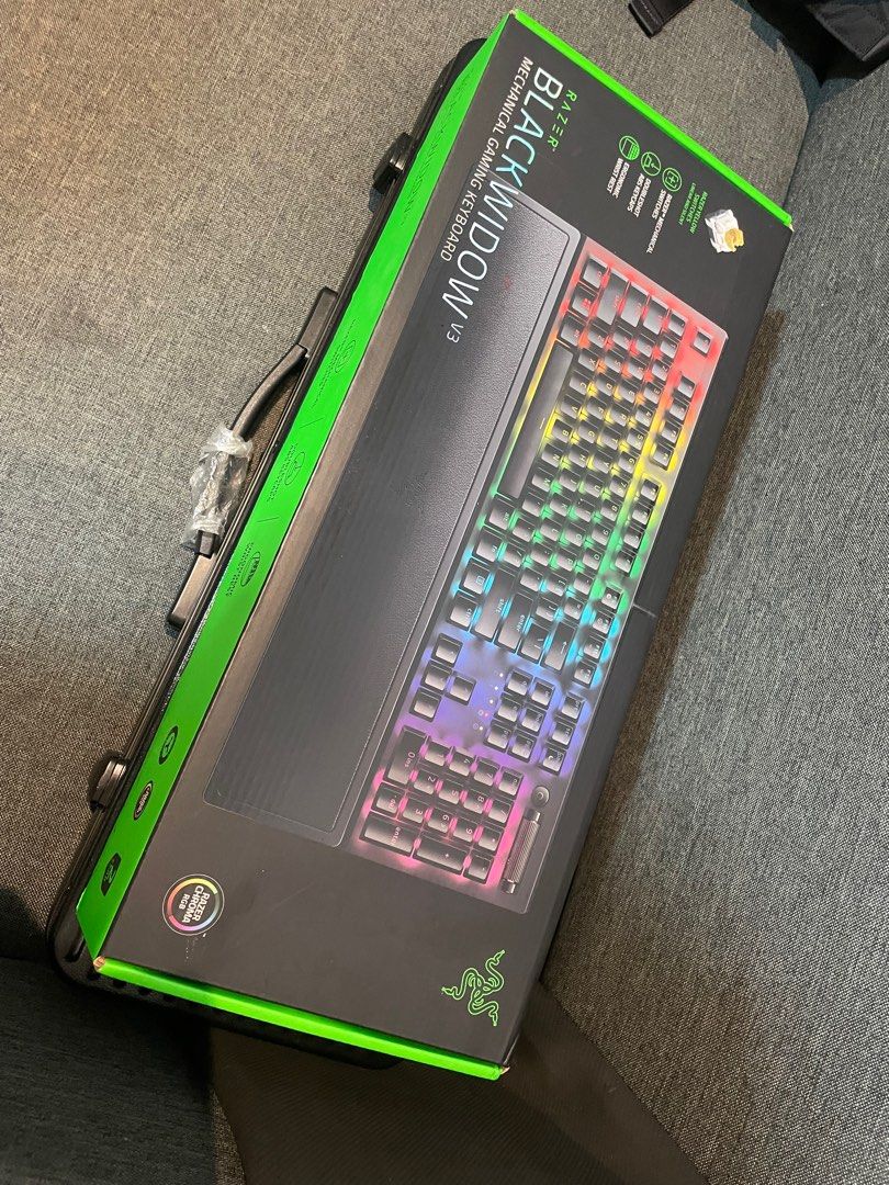 Razer BlackWidow V3 Mechanical Gaming Keyboard, Computers & Tech, Parts ...