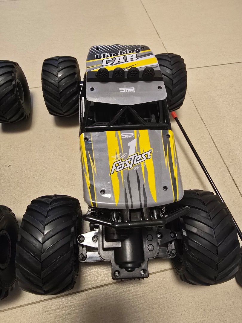Remote control monster trucks, Hobbies & Toys, Toys & Games on Carousell