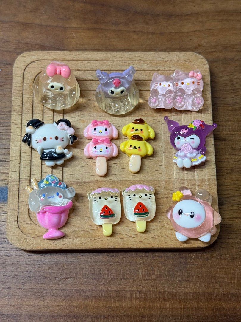 Resin Charms (flat back), Hobbies & Toys, Stationery & Craft, Craft ...