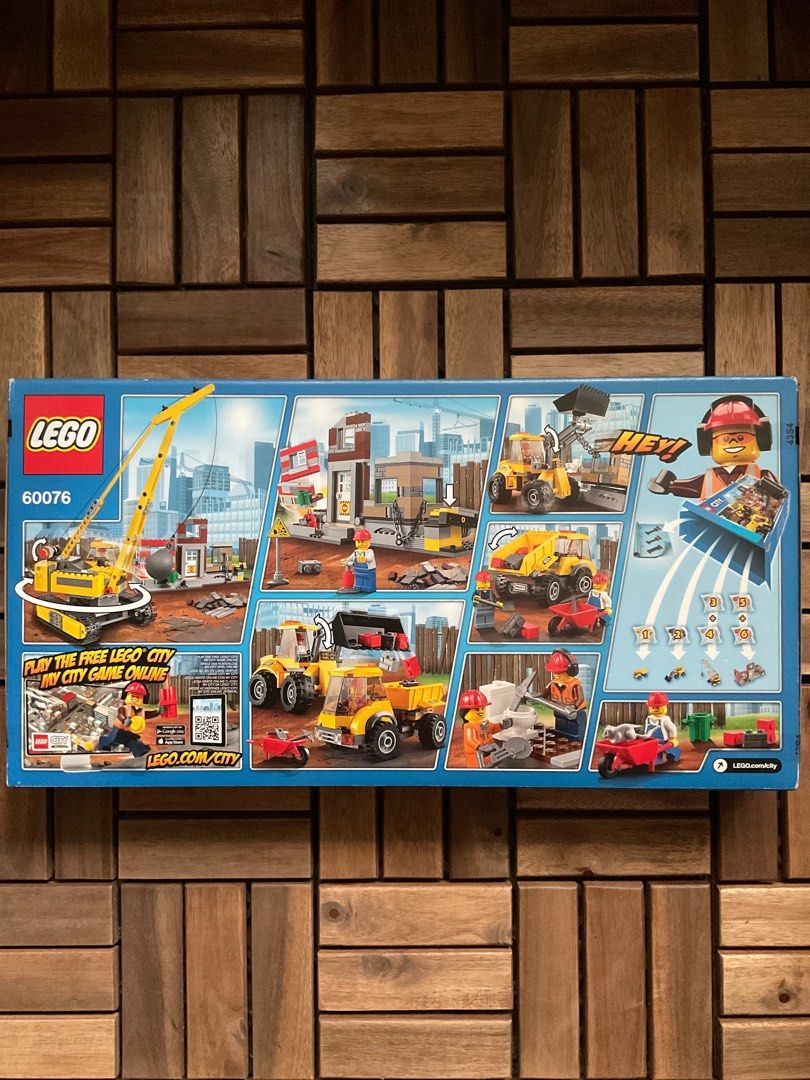 (Retired) Lego City 60076 Mining Demolition Site, Hobbies & Toys, Toys ...
