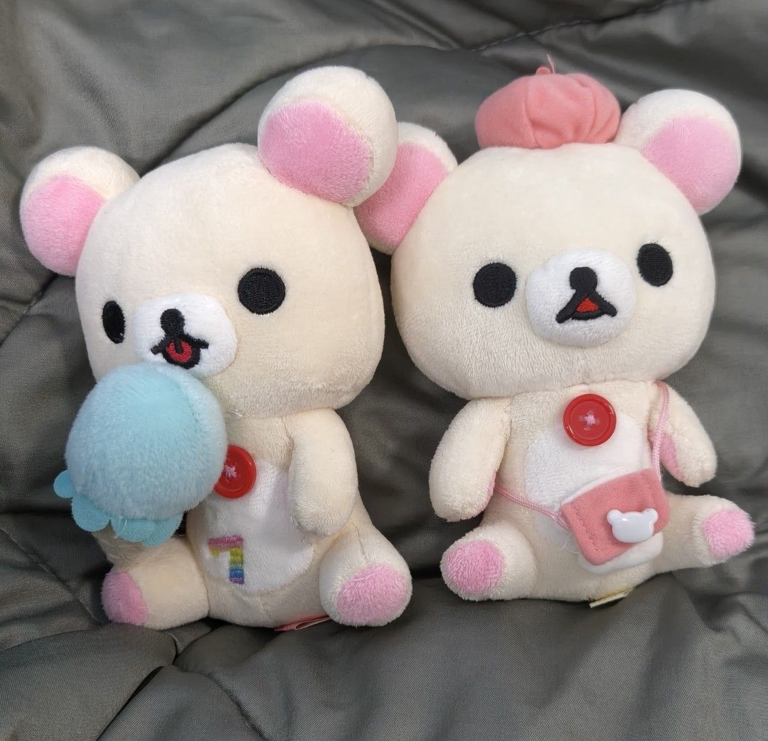 Rilakkuma Plushies - Set of 2, Hobbies & Toys, Toys & Games on Carousell