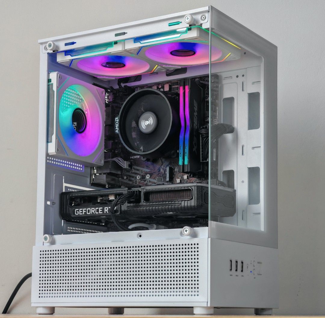 RYZEN 5 5500 RTX 3060TI PC GAMING EDITING WORKSTATIONS 🔥, Computers ...