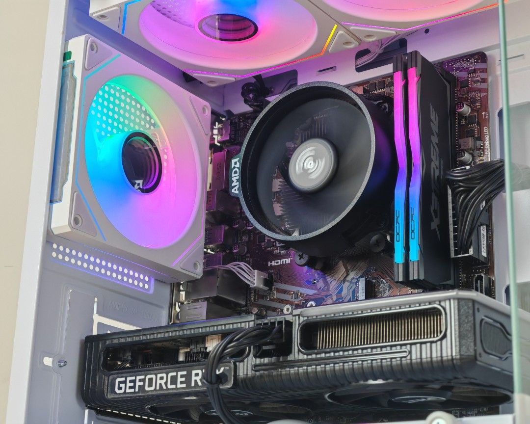 RYZEN 5 5500 RTX 3060TI PC GAMING EDITING WORKSTATIONS 🔥, Computers ...