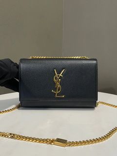 YSL Saint Laurent Small Kate in Black GHW, Luxury, Bags & Wallets on ...