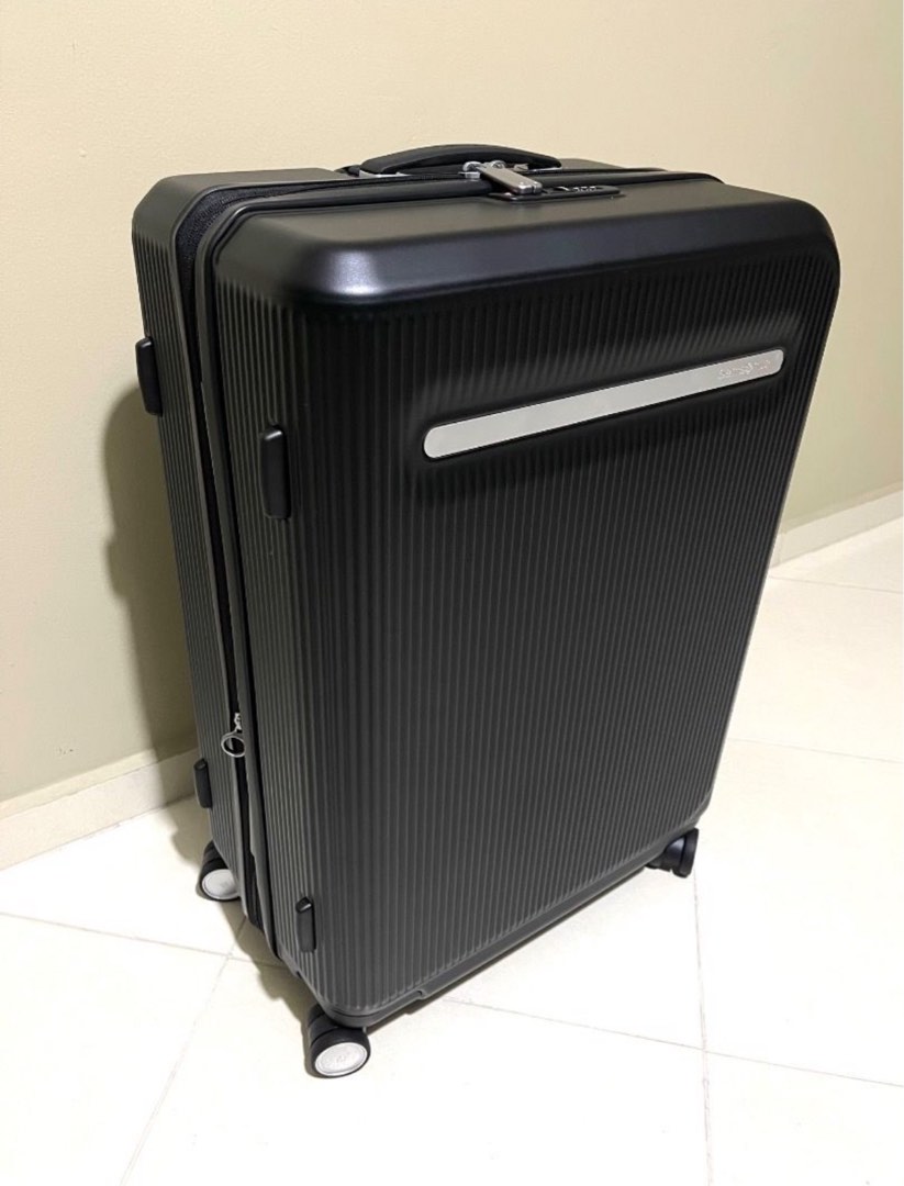 Samsonite Modus Spinner 69/25 EXP Black Suitcase Luggage, Hobbies ...