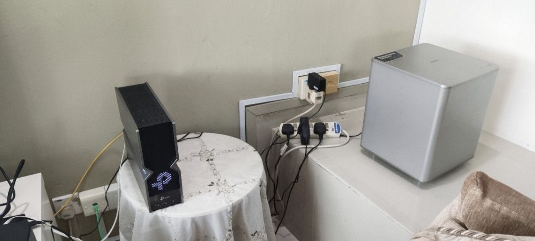 Samsung Curved TV and Sound System, TV & Home Appliances, TV ...