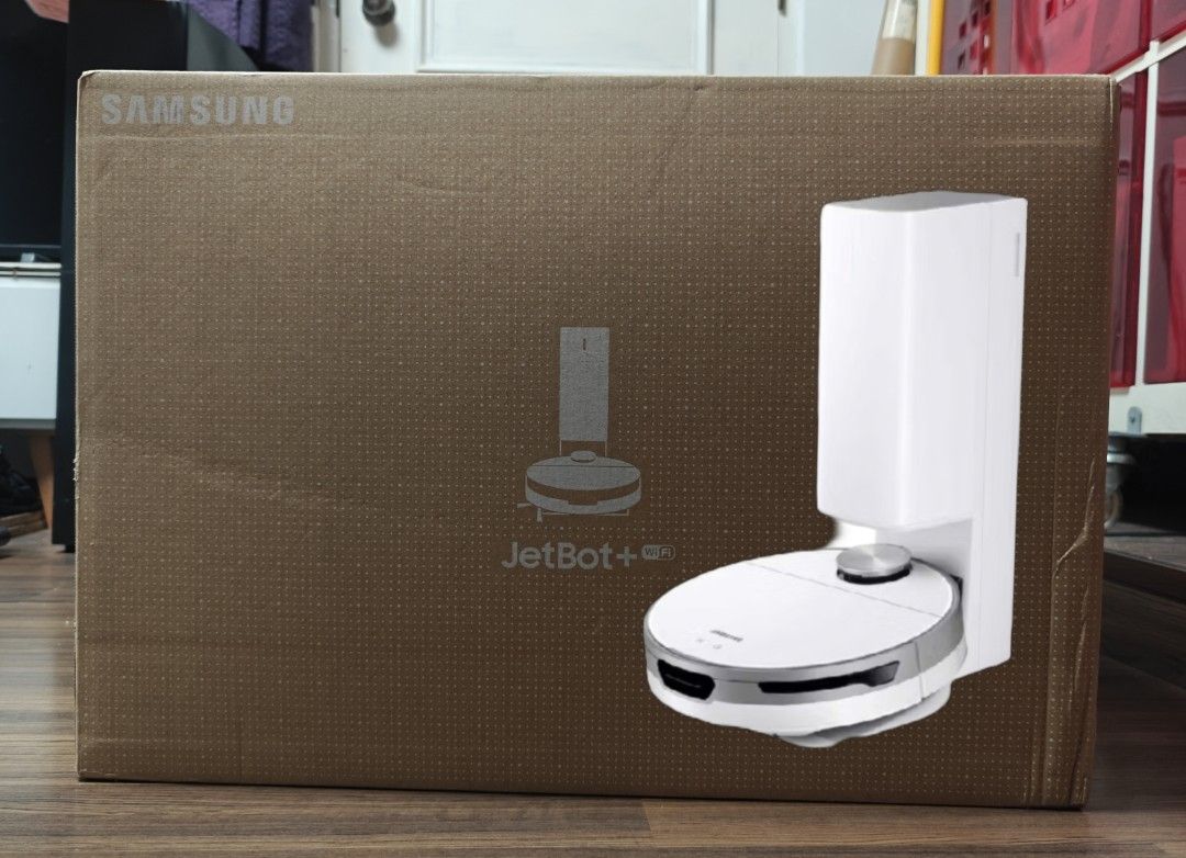 Samsung Jet Bot+ Robot Vacuum with Clean Station, TV & Home Appliances ...