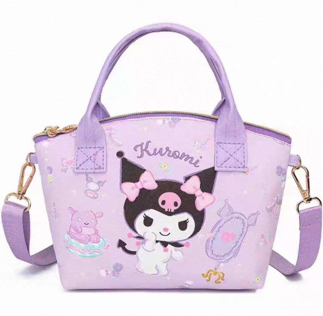 Sanrio Character Handbag/Sling Bag - Kuromi, My Melody, Cinnamoroll ...