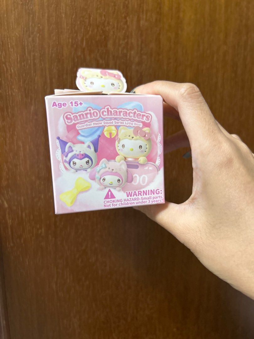 Sanrio characters guardian meow squad series lying bean Kuromi Special ...
