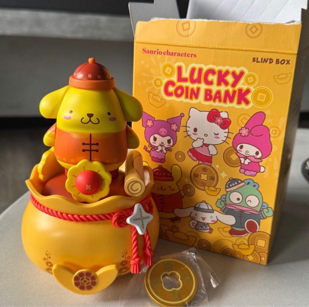 Sanrio Characters Lucky Coin Bank - Pompompurin, Hobbies & Toys, Toys ...
