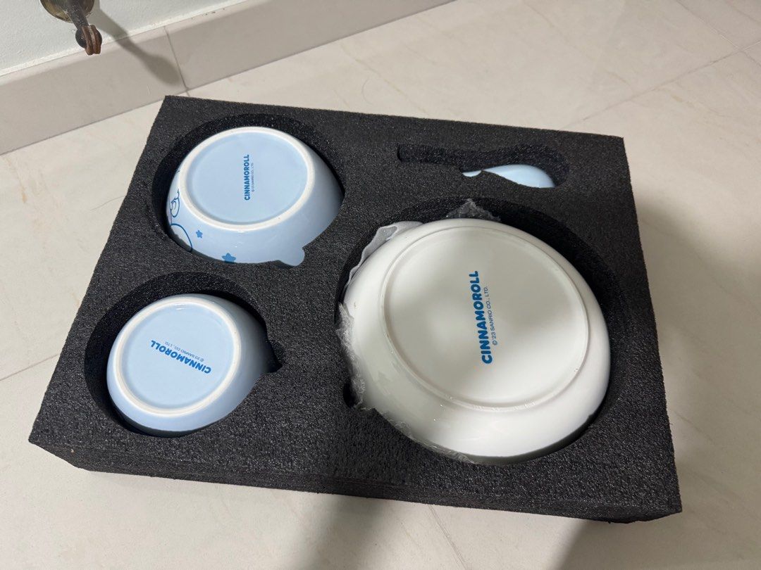 Sanrio Cinnamoroll Tableware Cutlery, Furniture & Home Living ...