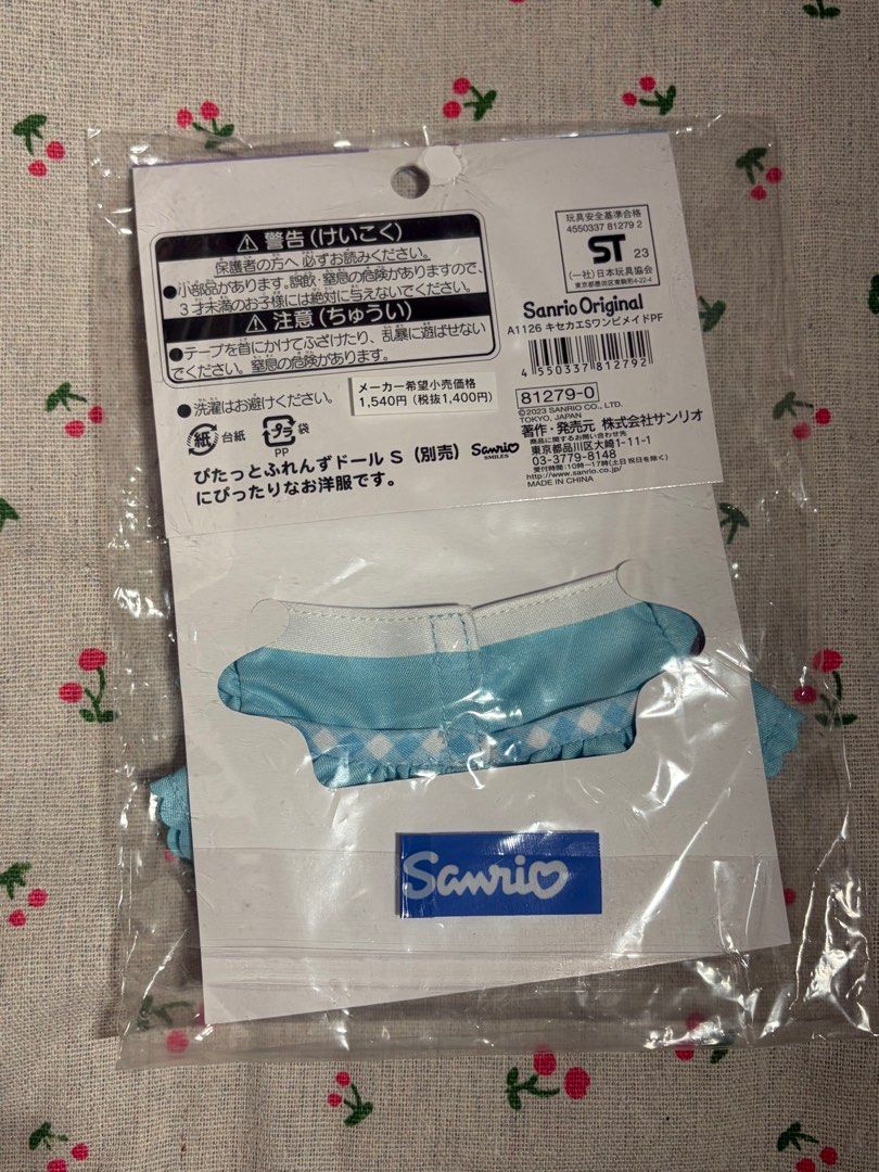 Sanrio Kuromi Maid Outfit for S-Size Dolls, Hobbies & Toys, Toys ...