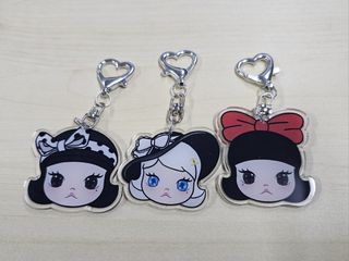 Popmart Molly skater & DJ x pizza hut keychain, Hobbies & Toys ...