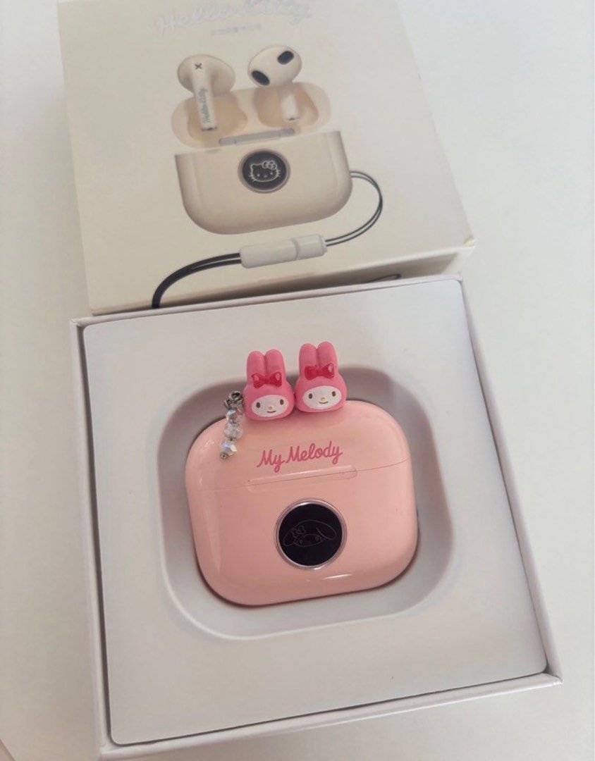 Sanrio my melody earphone, Audio, Earphones on Carousell