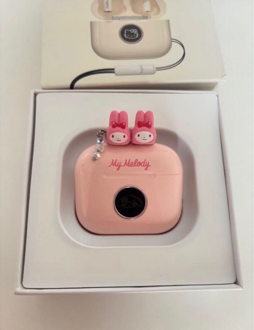 Sanrio my melody earphone, Audio, Earphones on Carousell