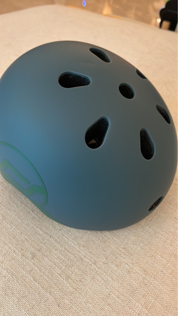 SCOOT & RIDE baby helmet - blue, Sports Equipment, Other Sports ...