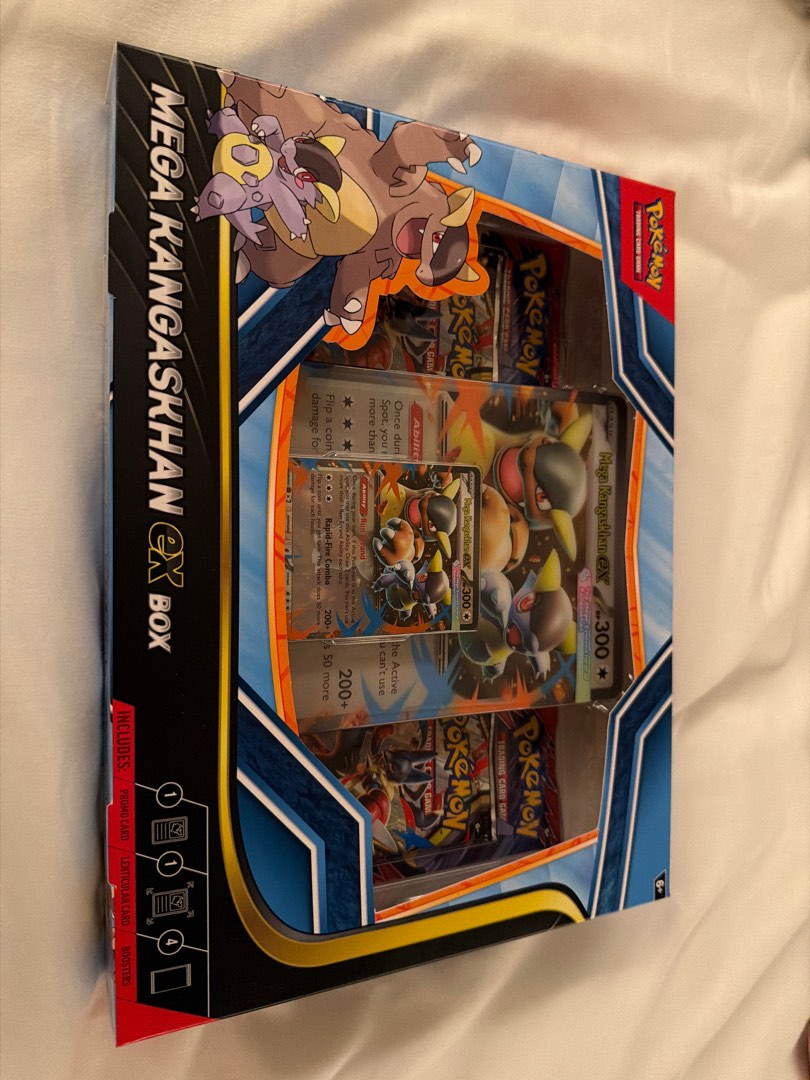 Sealed Pokemon TCG Mega Kangaskhan Box, Hobbies & Toys, Toys & Games on ...