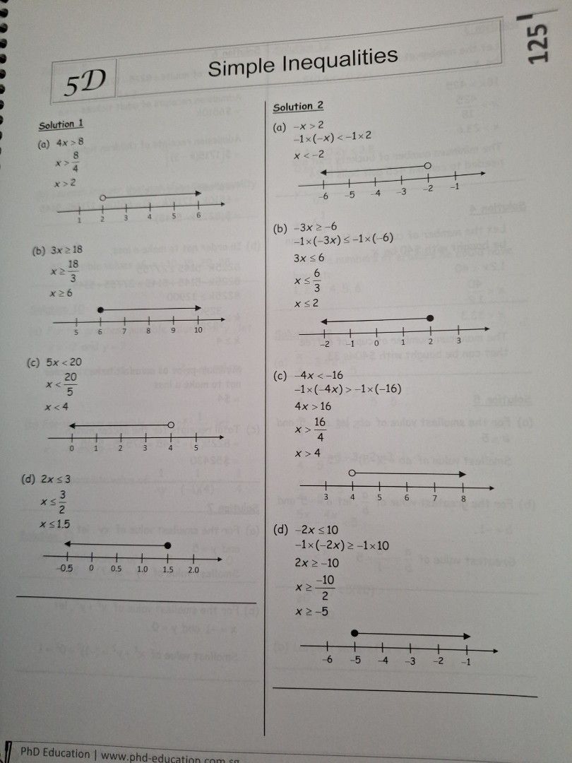 Secondary 1 Mathematics Exam Package Solutions Booklet, Hobbies & Toys ...