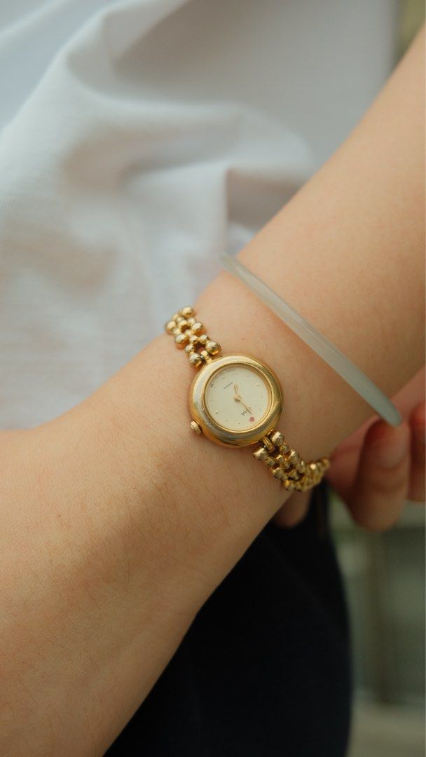 SEIKO ALBA VINTAGE GOLD WATCH, Women's Fashion, Watches & Accessories ...