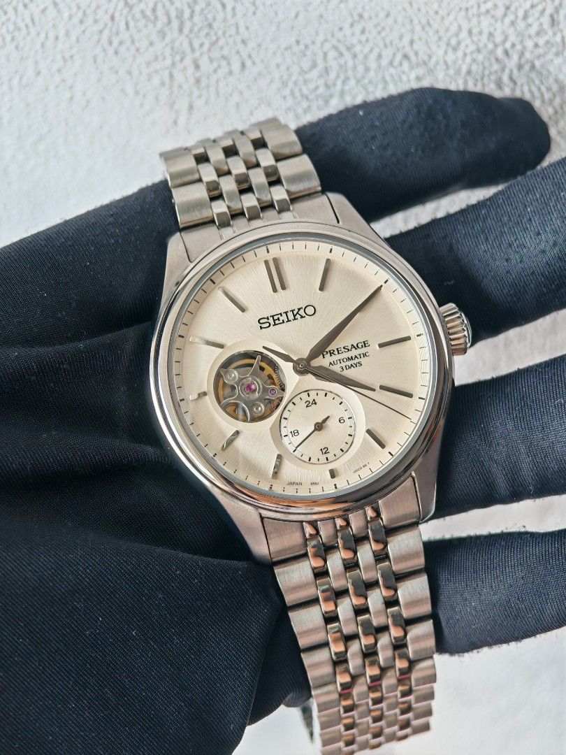 Seiko Presage Automatic Open Heart Watch, Men's Fashion, Watches ...