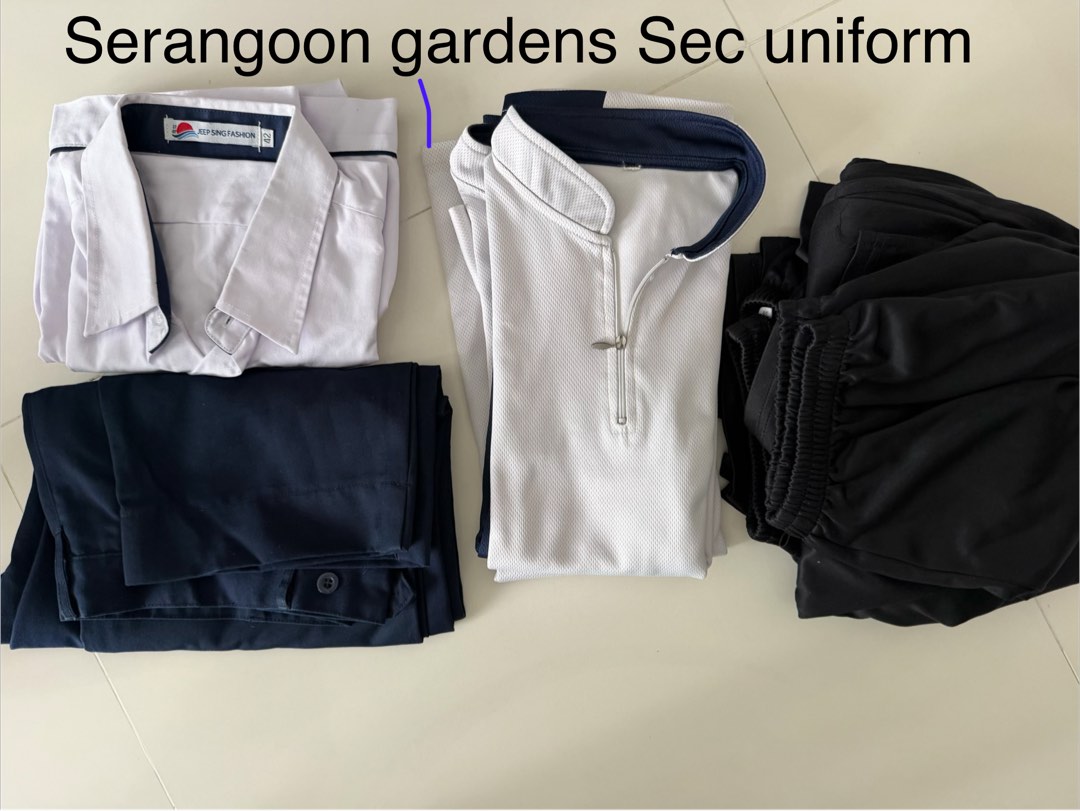 Serangoon Gardens Secondary School Uniform Set, Everything Else on ...
