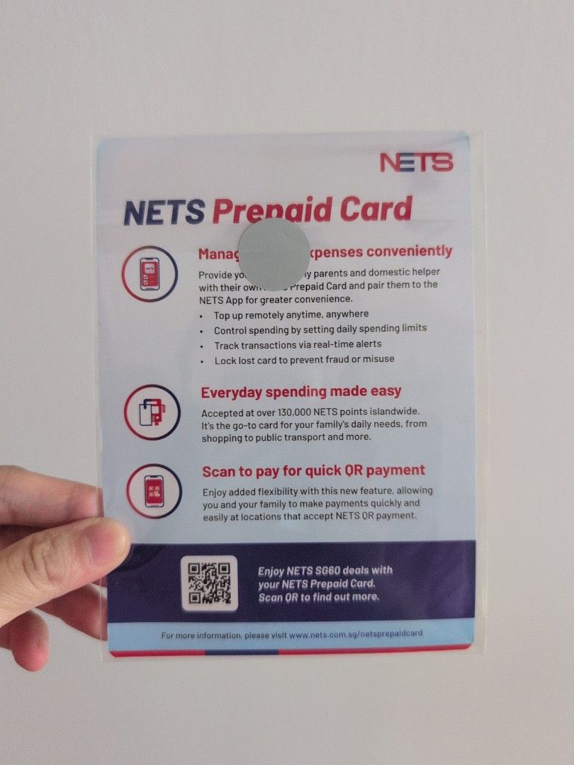 SG60 Nets Prepaid Card, Hobbies & Toys, Memorabilia & Collectibles ...
