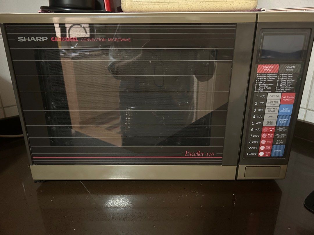 Sharp Carousel Convection Microwave Exceller 110, TV & Home Appliances ...