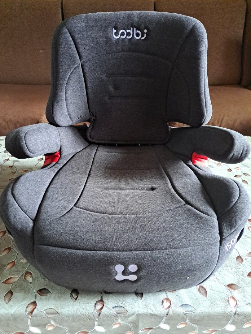 Todbi Baby Kids Children Car Seat Booster ISOFIX Grey Colour with free ...