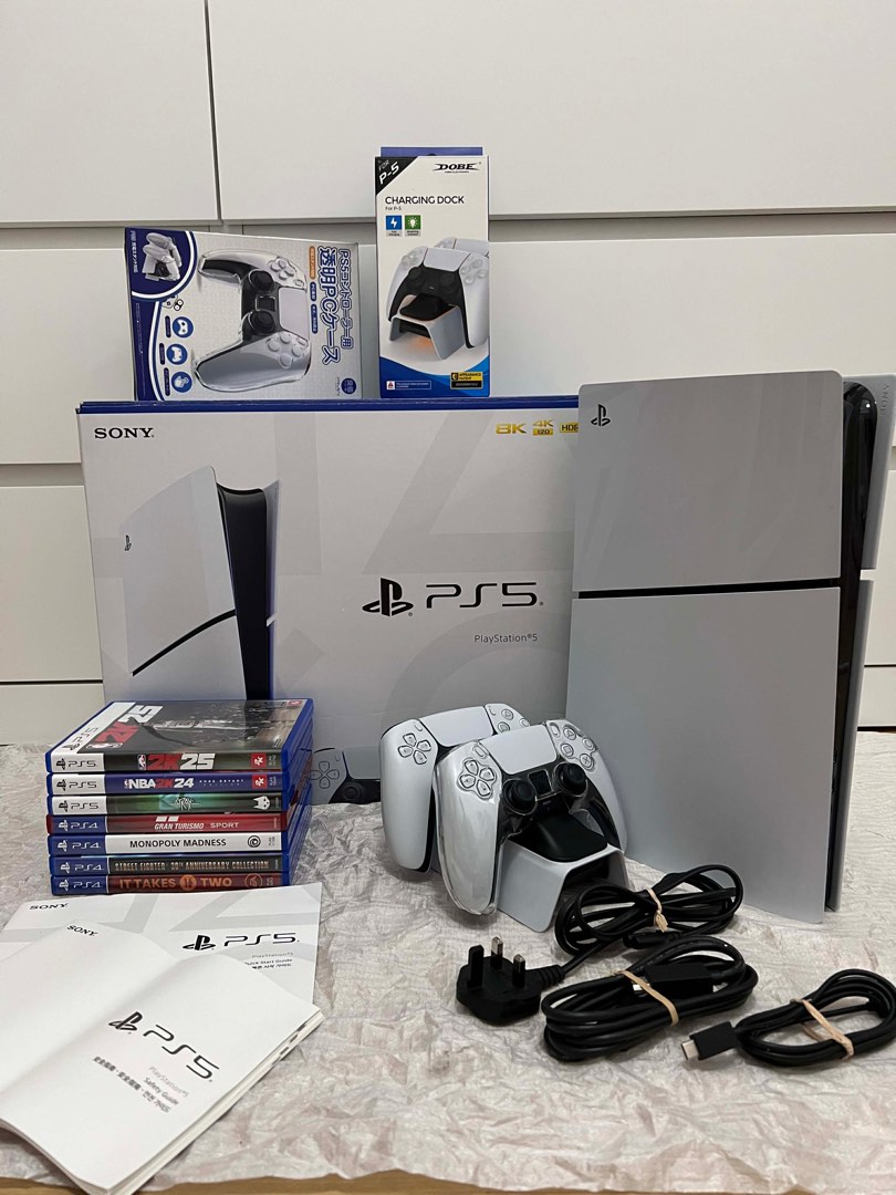 Sony PlayStation 5 Console Bundle, Video Gaming, Video Game Consoles ...
