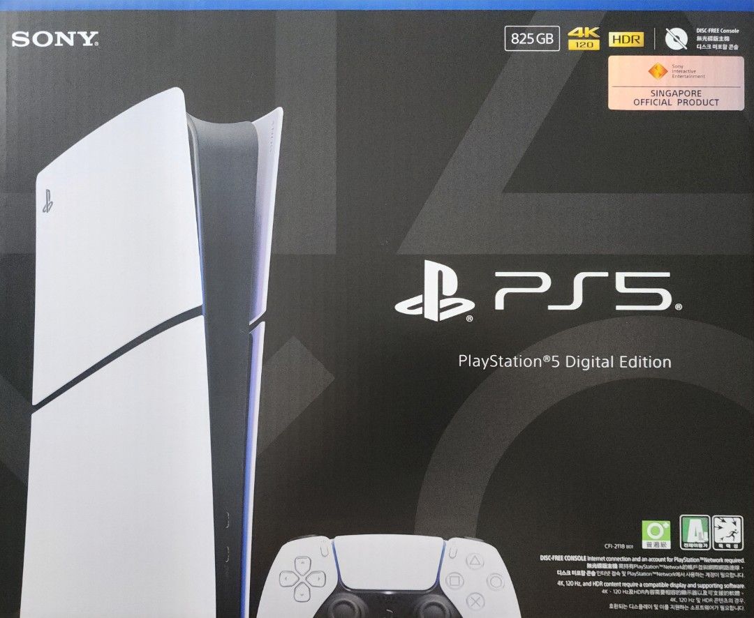 Sony PlayStation 5 Digital Edition - Singapore Official, Video Gaming ...
