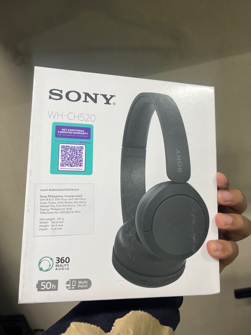 Sony WH-CH520 Wireless Headphones, Audio, Headphones & Headsets on ...