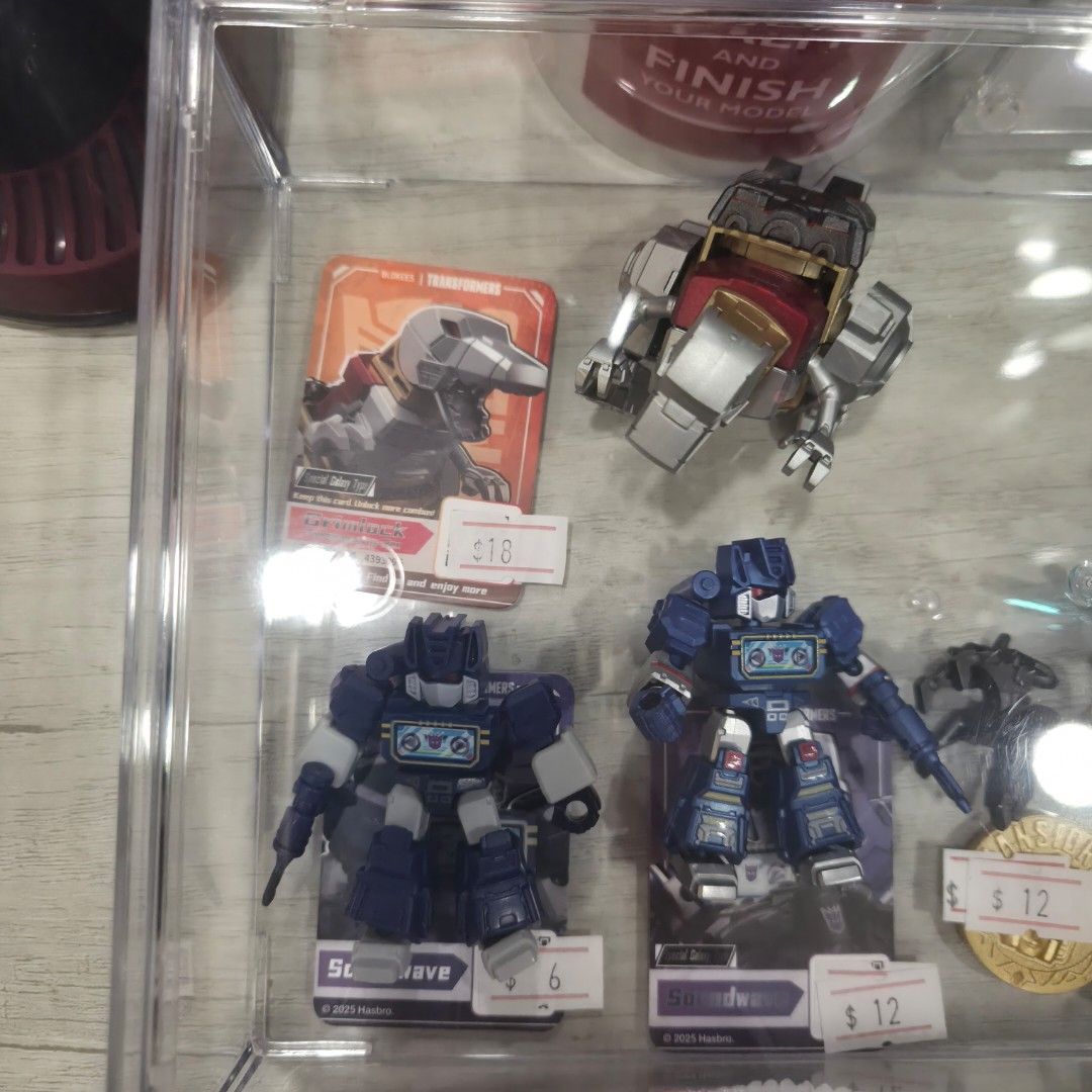 Sound wave, grimlock rare blokees defenders, Hobbies & Toys, Toys ...