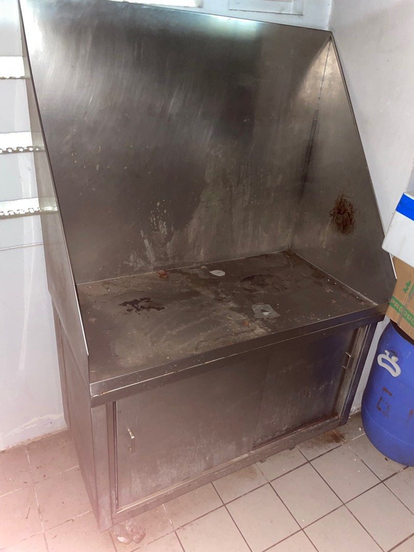 Stainless Steel Cabinet - Commercial Grade Stove Place, Furniture ...