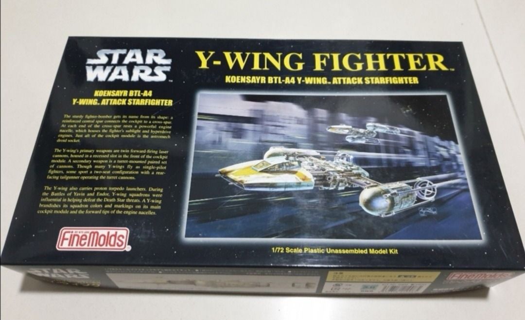 Star Wars Y-Wing Fighter Model Kit, Hobbies & Toys, Toys & Games on ...