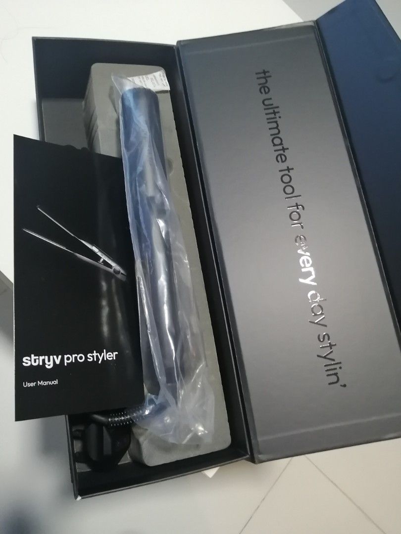 Stryv Pro Styler 2 In 1 Flat Iron and Hair Straightener - Salon Use ...