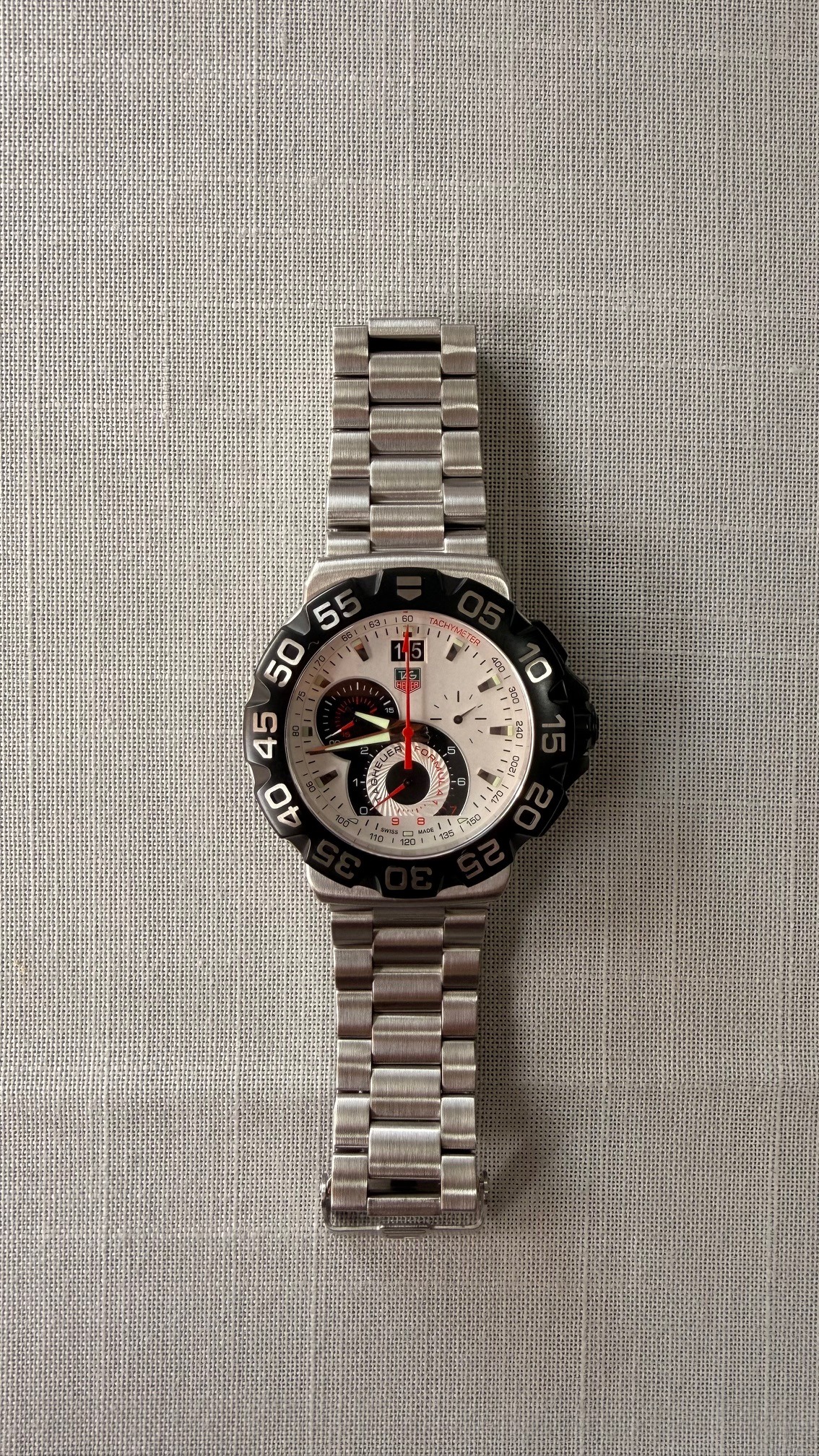 TAG Heuer Formula 1 Chronograph Watch, Luxury, Watches on Carousell