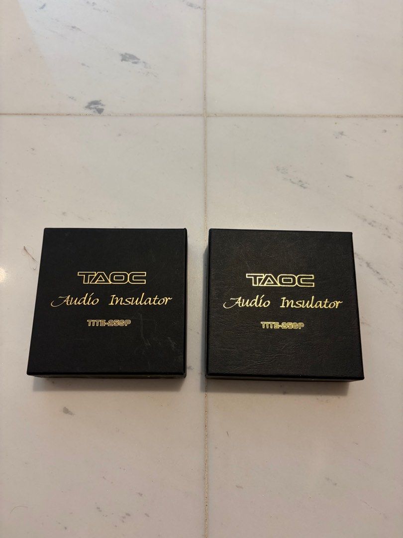 TAOC Audio Insulator TITE-25GP, Audio, Other Audio Equipment on Carousell