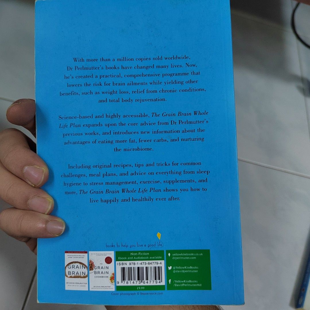 The Grain Brain Whole Life Plan Book, Hobbies & Toys, Books & Magazines ...