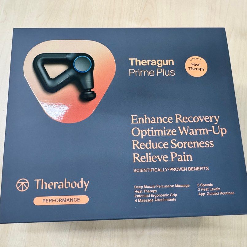 Therabody Prime Plus Massage Gun - Brand New, Health & Nutrition ...