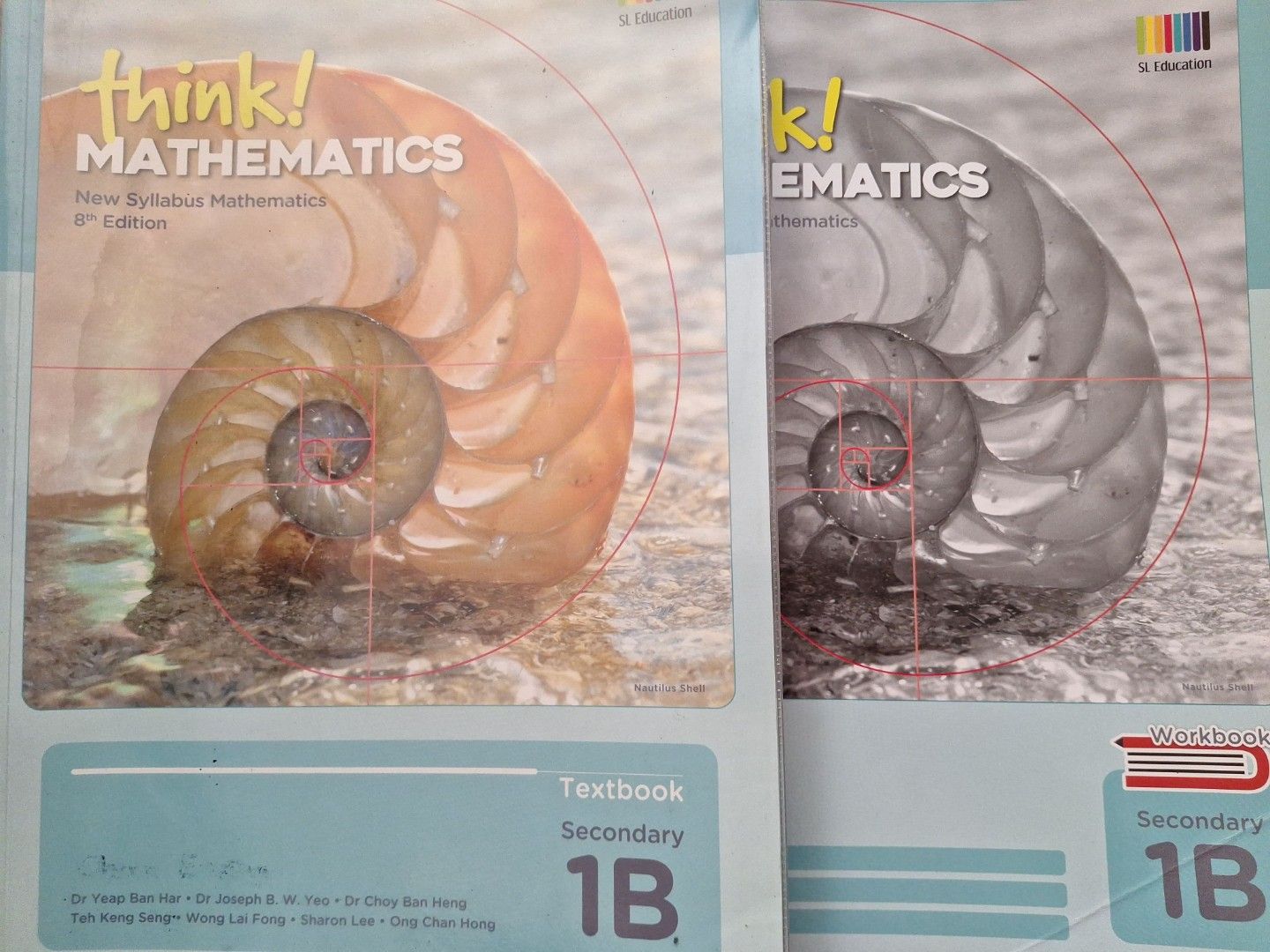 Think! Mathematics Textbook + workbook 1B Secondary, Hobbies & Toys ...