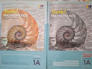 Think! Mathematics G3 Textbook 1A & 1B, Hobbies & Toys, Books ...