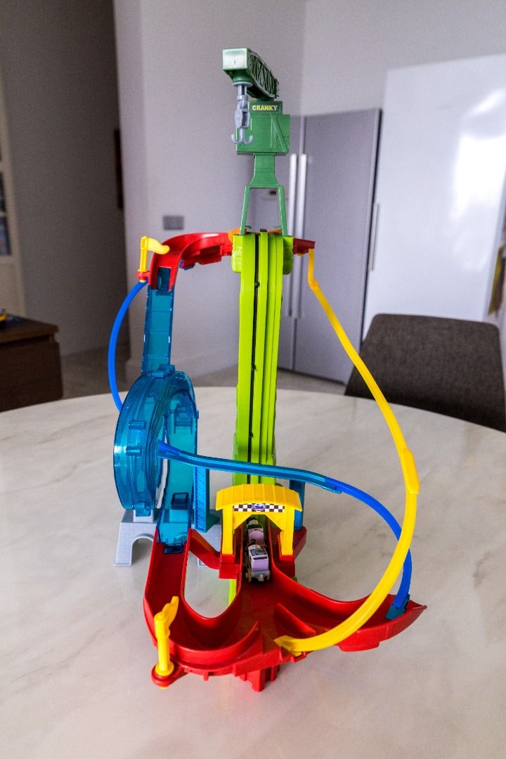 Thomas & Friends Cranky the Crane Track Set | Loop De Loop | Roller ...