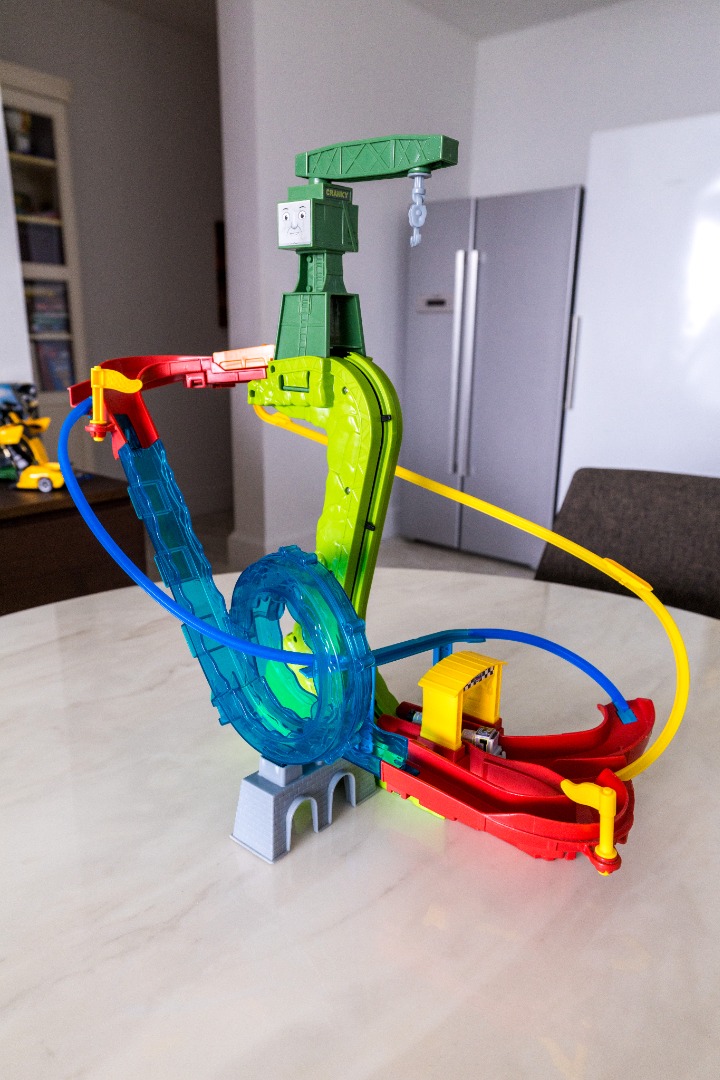 Thomas & Friends Cranky the Crane Track Set | Loop De Loop | Roller ...