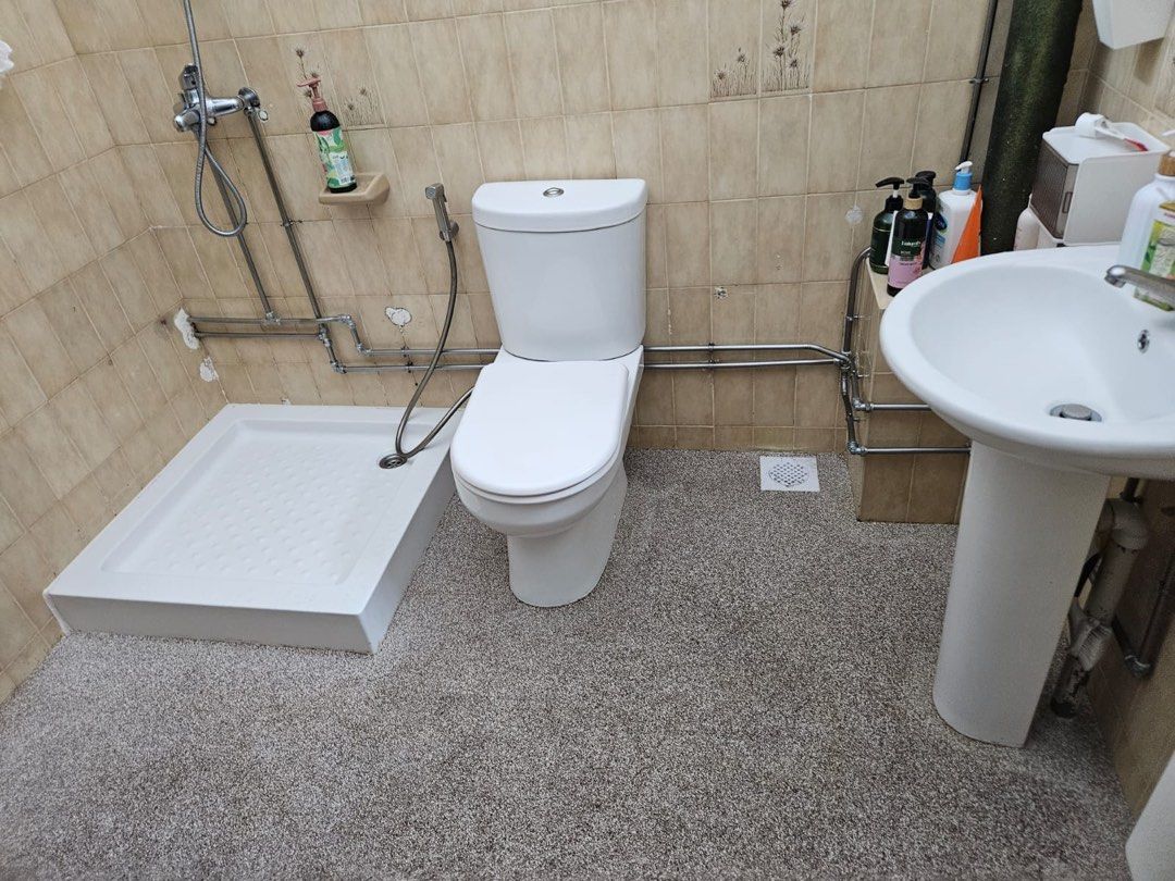 Toilet renovation, Home Services, Renovations, Toilet Renovation on ...