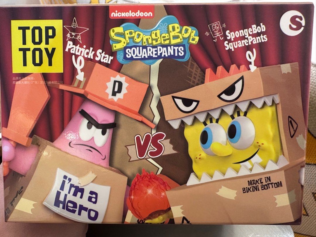 Top Toy SpongeBob Squarepants, Hobbies & Toys, Toys & Games on Carousell