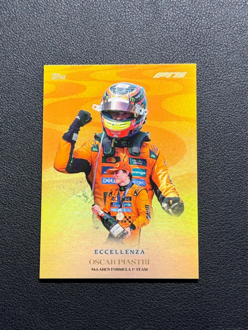 Topps F1 Eccellenza Oscar Piastri Trading Card, Hobbies & Toys, Toys ...