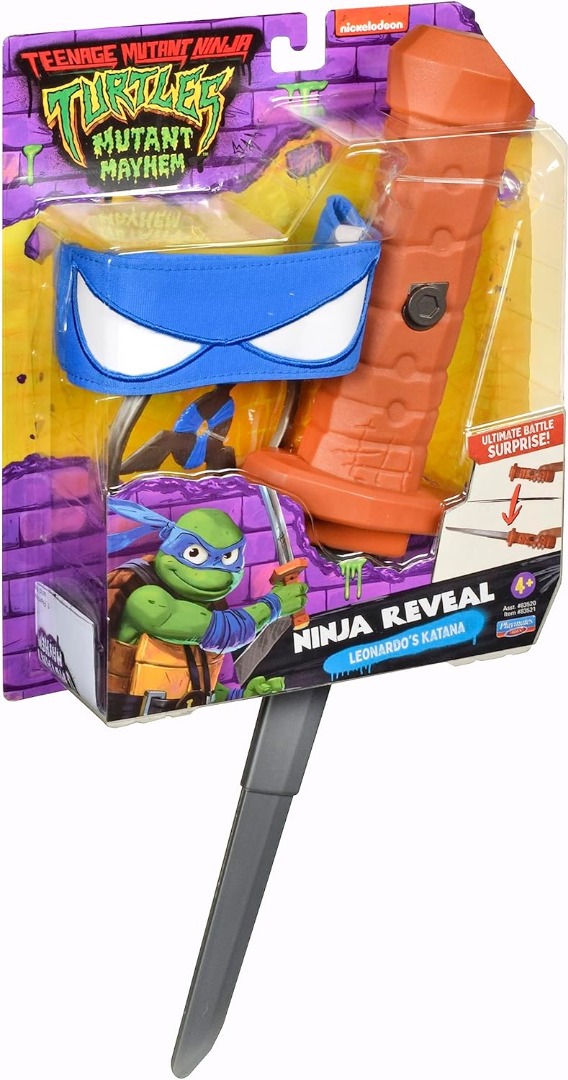 TP-Teenage Mutant Ninja Turtles Mutant Mayhem Leonardo Katana Sword ...
